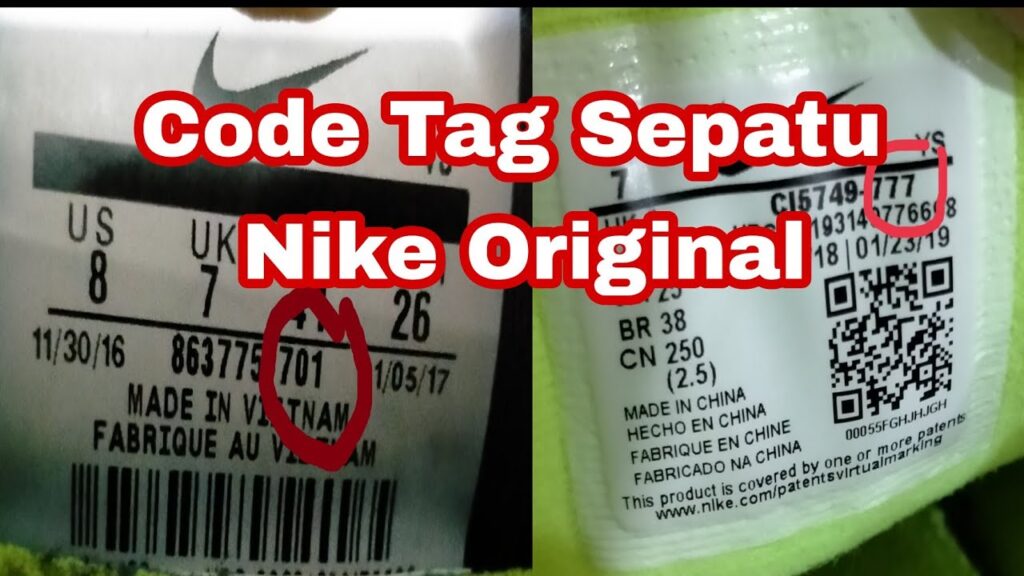 Cara Scan Barcode Sepatu Nike dari HP - Engineeringup.ac.id